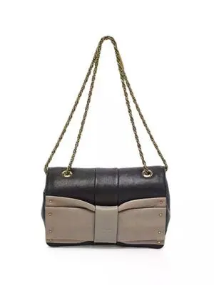 Chloé June Bow Shoulder Bag - Black