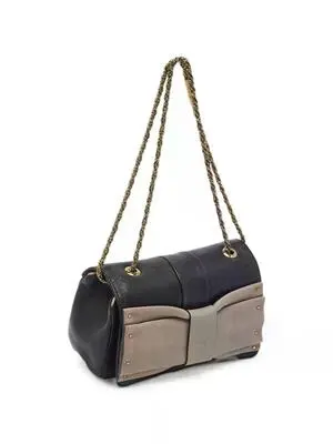 Chloé June Bow Shoulder Bag - Black