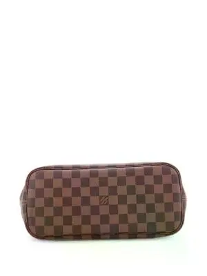 LOUIS VUITTON Neverfull Damier Pm Tote Bag - Brown