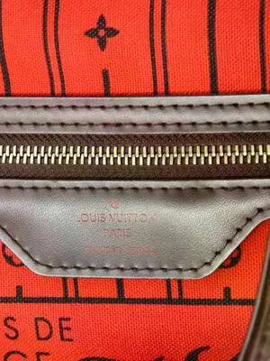 LOUIS VUITTON Neverfull Damier Pm Tote Bag - Brown
