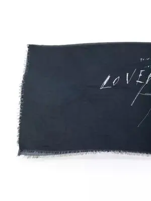 ANN DEMEULEMEESTER Vesta Lovers-print Scarf