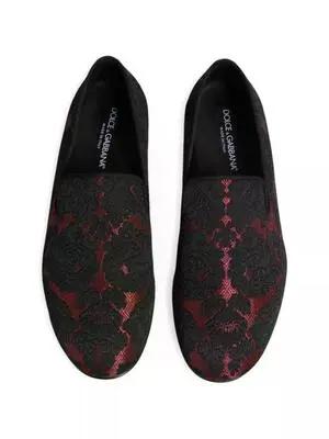 Dolce & Gabbana Jacquard Loafers