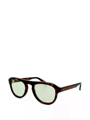 YELLOWS PLUS Parker Tortoiseshell-effect Pilot Sunglasses