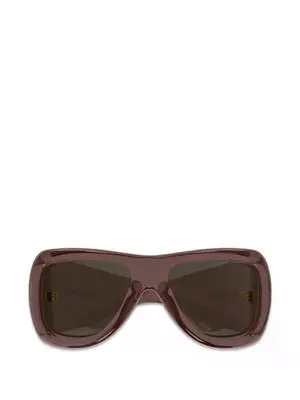 Saint Laurent Howl Sunglasses - Red