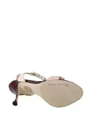 Dolce & Gabbana Keira Crystal-embellished Slingback Sandals