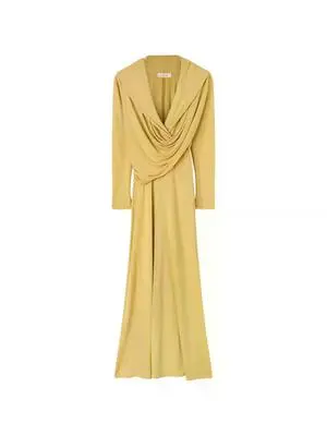 RETORI Retrofdraped Hooded Maxi Dress