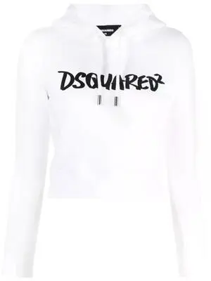 Dsquared2 Drawstring Sweatshirts Hoodies For Women
