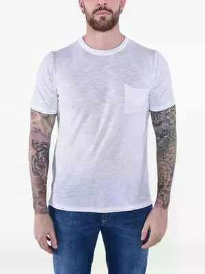 BLAUER. Chest-pocket T-shirt