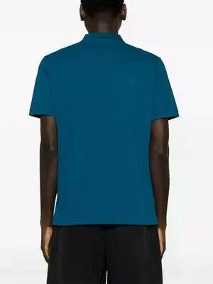 C.P. COMPANY Logo-patch Cotton Polo Shirt