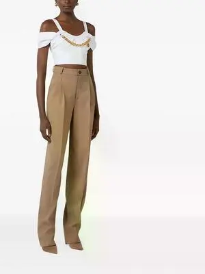 Elisabetta Franchi Pleated Trousers