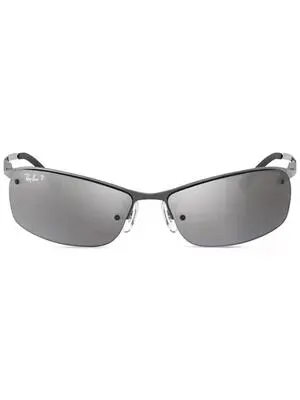 Ray-ban Oval Frame Sunglasses - Silver