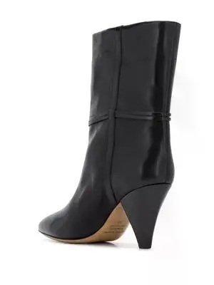 Isabel Marant Étoile Angular" Wide Ankle Boots