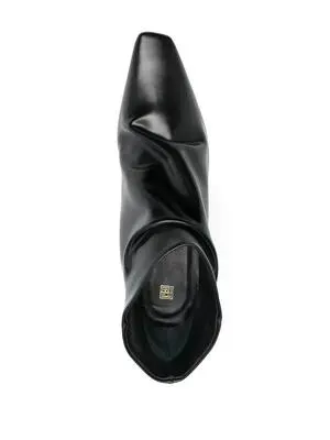 TOTEME Leather Ankle Boots