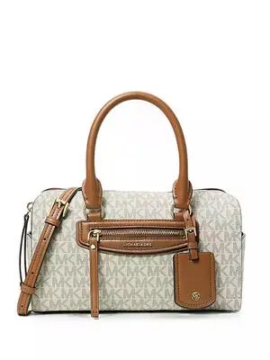 Michael Kors Extra Small Jet Set Travel Logo-print Tote Bag - Neutrals