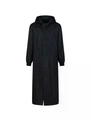 Dolce & Gabbana Long-line Hooded Raincoat