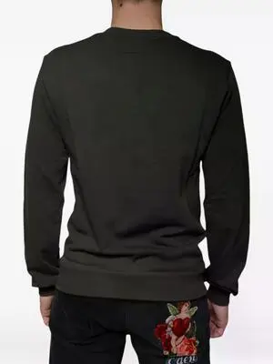 Dolce & Gabbana Dg Crown Embroidered Crewneck Sweatshirt
