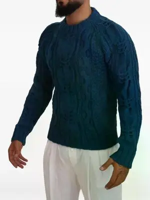 Dolce & Gabbana Cable-knit Wool Sweater