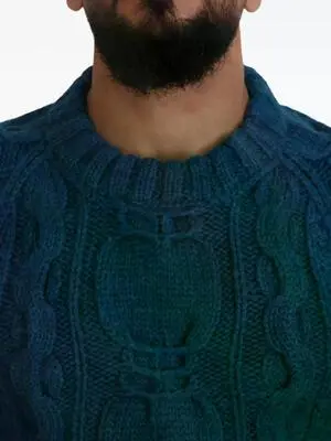 Dolce & Gabbana Cable-knit Wool Sweater