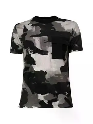 Dolce & Gabbana Camouflage-print Pocket T-shirt
