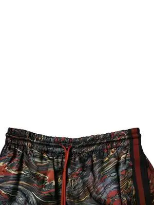 Dolce & Gabbana Marble Print Track Shorts