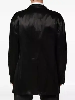 Dolce & Gabbana Double-breasted Silk Blazer