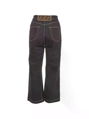 Fendi Button-up Wide-leg Jeans
