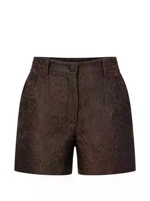 Dolce & Gabbana Floral Brocade Shorts