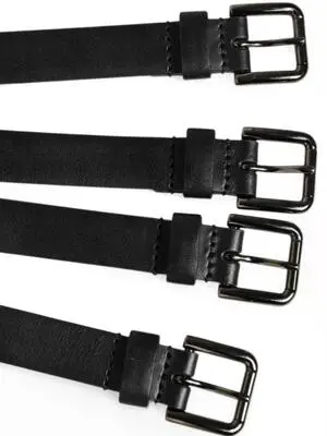 Dolce & Gabbana Multi-buckle Leather Belt