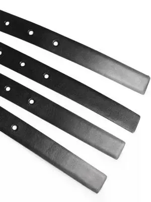 Dolce & Gabbana Multi-buckle Leather Belt