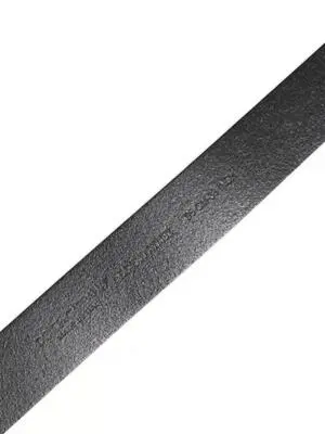 Dolce & Gabbana Leather Belt With Silver-tone Buckle