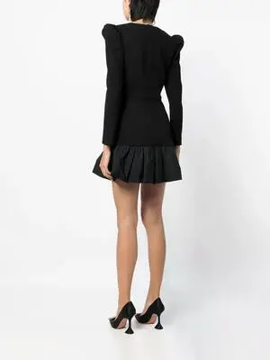 Rebecca Vallance Katie" Long-sleeve Embellished Minidress