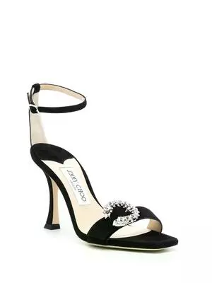 JIMMY CHOO Marsai 90mm Embellished Sandals