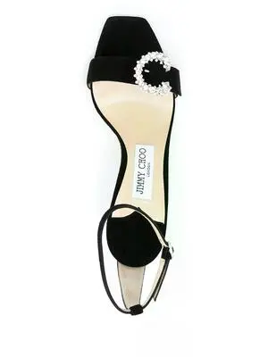 JIMMY CHOO Marsai 90mm Embellished Sandals