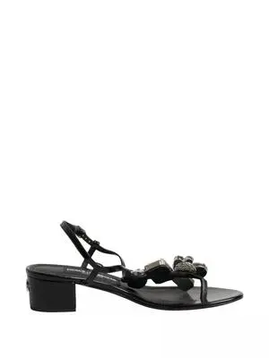 Dolce & Gabbana Crystal-embellished Ankle Strap Sandals
