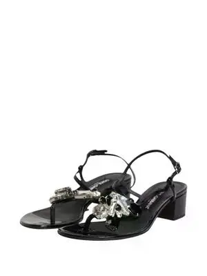 Dolce & Gabbana Crystal-embellished Ankle Strap Sandals