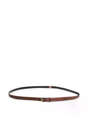Dolce & Gabbana Logo-engraved Buckle Belt - Brown