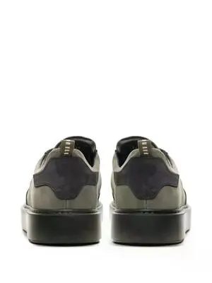POCHE PARIS Lace-up Panelled Sneakers