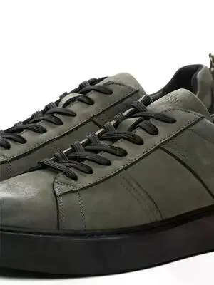 POCHE PARIS Lace-up Panelled Sneakers