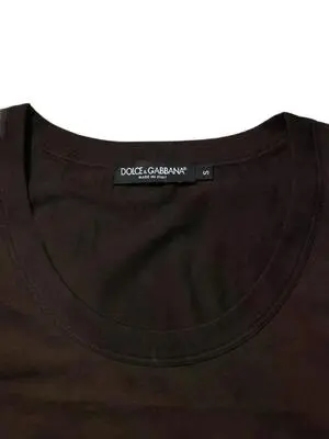 Dolce & Gabbana Sleeveless Round-neck Tank Top