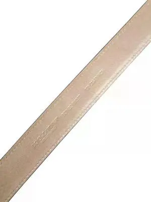 Dolce & Gabbana Woven Panel Leather Trim Belt