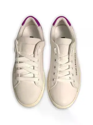 Dolce & Gabbana Leather And Suede Panel Sneakers