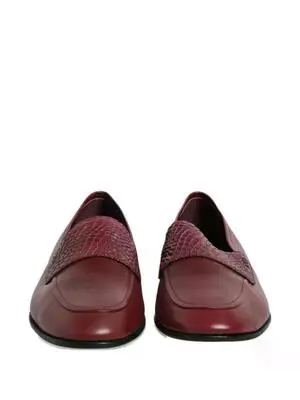 Dolce & Gabbana Reptile-embossed Loafers