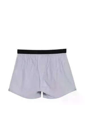 TOM FORD Logo-waistband Boxer Shorts - Blue
