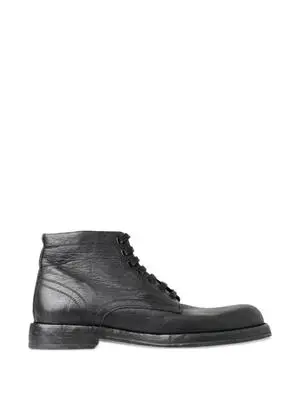 Dolce & Gabbana Perugino Lace-up Ankle Boots