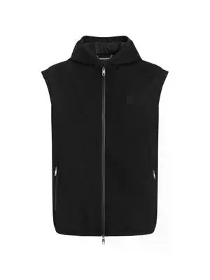 Dolce & Gabbana Technical Fabric Vest With Hood