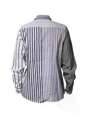 Dolce & Gabbana Patchwork Striped Shirt