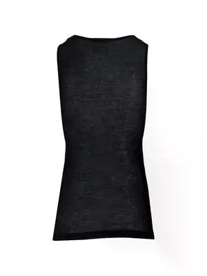 ANN DEMEULEMEESTER Sleeveless Jersey Tank Top
