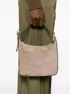 TOD'S Mini Studded Embellished Tote Bag - Neutrals