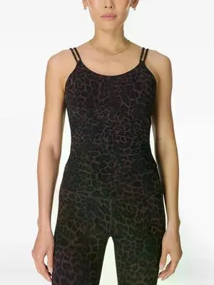 Sweaty Betty Leopard Print Double Strap Camisole