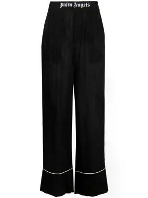 Palm Angels Logo Pants For Women